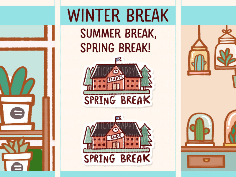 MS069 School break (winter break, spring break and summer break ...