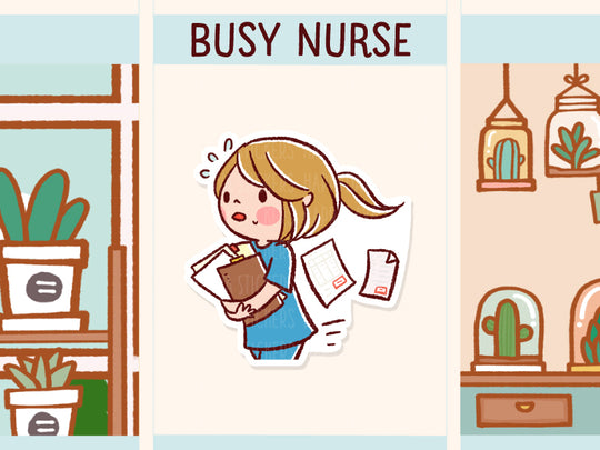 HF141 Busy nurse – HappyDAYA