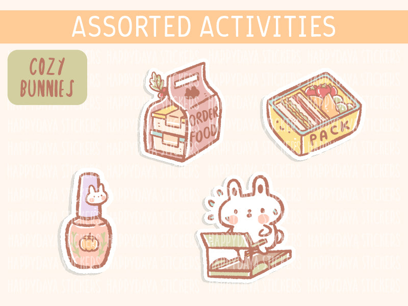 KIT9 (Cozy bunnies) Sheet6 Assorted activities – HappyDAYA