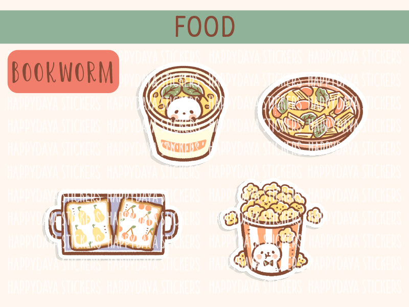 KIT18 (Bookworm) Sheet2 Food – HappyDAYA