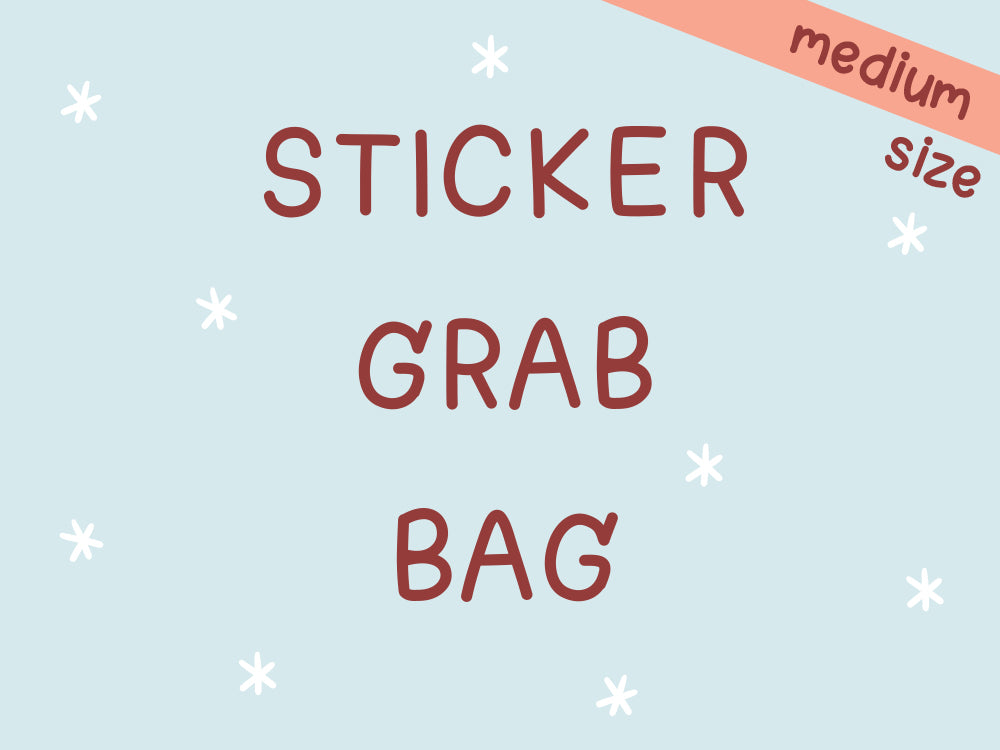 Grab bag - Stickers (medium size) – HappyDAYA